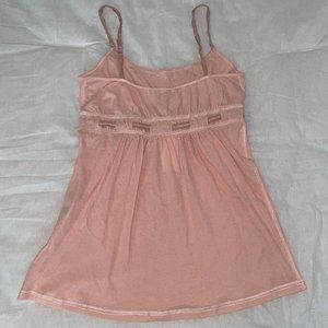 Mystree | Tops | Mystree Light Pink Y2k Tank Top | Poshmark